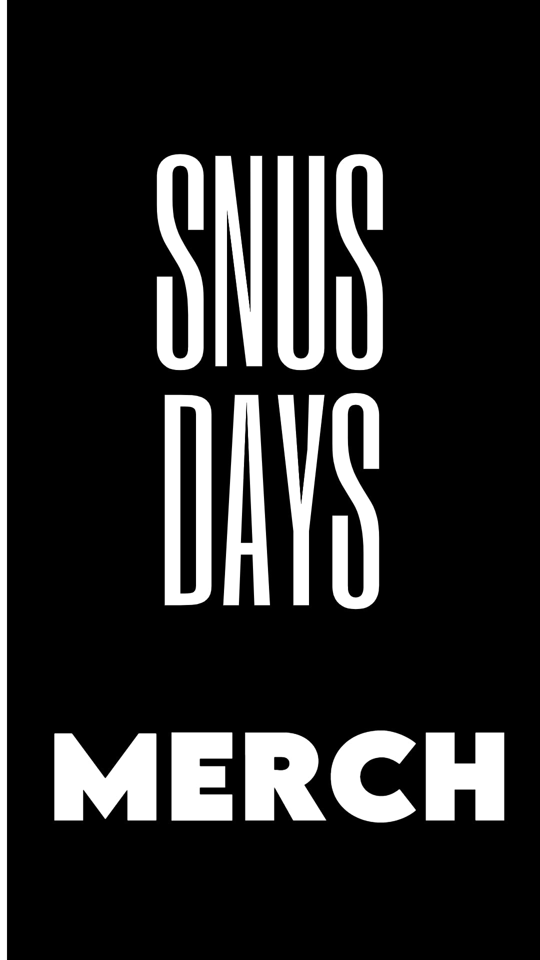 SNUS DAYS MERCH – SnusDays